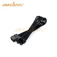 China JRK-PP07-EPS8B 300 mm Individually Sleeved 16AWG EPS CPU Power Extension Cable for PSU for sale