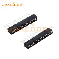China 1.778mm Single Row Straight Machined Female Header Connector for sale