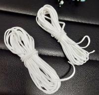 China Adjustable Nylon Spandex High Strength Round Elastic Cord for sale
