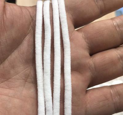 China Medical Cup Shaped Masks 3mm 5mm Stretch Elastic Earloop for sale