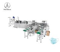 China PLC Touch Screen Breathable 3 Ply Face Mask Making Machine for sale