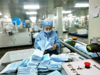 China 3 Ply EarLoop Disposable Meltblown Mask Production Machine for sale