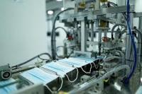 China Three Layer Hospital 1600kg 3 Ply Face Mask Making Machine for sale