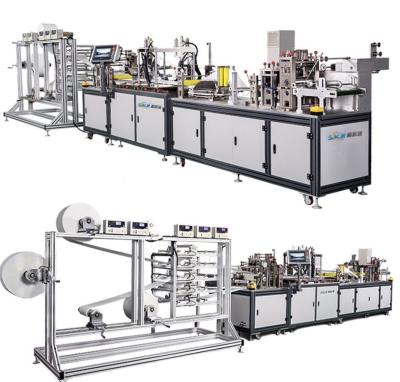 China Semi Auto Surgical 35pcs/Min KN95 Face Mask Making Machine for sale