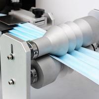 China 90pcs/min 0.7MPa 9kw 3 Ply Face Mask Making Machine for sale