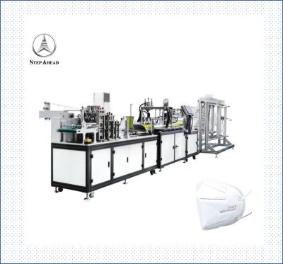 China Semi Automatic 5 Ply 3D Non Woven Mask Making Machine for sale