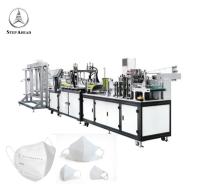 China LED Display KN95 20pcs/Min Dust Mask Making Machine for sale
