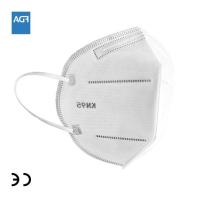 China Medical Cup Shaped Masks 3mm 5mm Stretch Elastic Earloop for sale