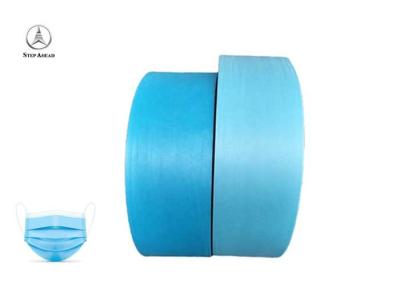 China Blue White Surgical Mask 25g 30g PP Non Woven Fabric for sale