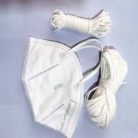 China Eco Friendly 5mm Surgical Mask Nylon Spandex Earloop Rope for sale