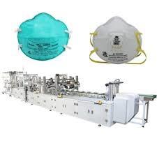 China Dust Free 1200pcs/H 9KW 0.7MPa N95 Mask Making Machine for sale
