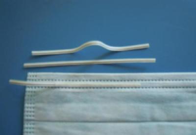 China 3mm 5mm Double Cores Adjustalbe N95 Mask Metal Nose Wire for sale