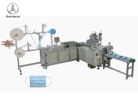 China Flat Type Anti Saliva 50HZ 3 Ply Face Mask Making Machine for sale