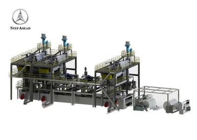 China PP 4KW 150M/min Non Woven Fabric Making Machine 120g/m2 for sale