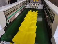 China H D Shape 100pcs/min 15kw Nonwoven Bag Production Machine for sale