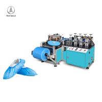 China commissioning Shoe Cover Making Machine PPE Non Woven 180pcs/ Min for sale