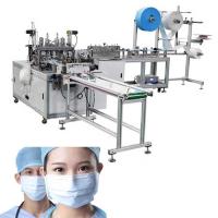 China Precise Type Automatic Medical 3 Ply Face Mask Body Making Machine for sale