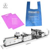 China V Cut Non Woven Bag Machine 5KW 120pcs/ Min For Supermarket for sale