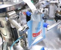 China 2.3kw Zipper Pouch Packing Machine 200mm Width PLC For Granular for sale