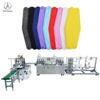 China High Speed 3ply N95 Mask Making Machine 220V 20KW 130 Pcs/Min for sale
