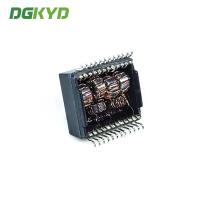 China KG2417SR Single Port 1000BASE-TX Gigabit Ethernet Transformer 24PIN SMD for sale