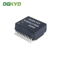 China KG2417SR Single Port 1000BASE-TX Gigabit Ethernet Transformer 24PIN SMD for sale