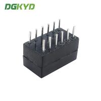 China KH1203DR 12-Pin 100BASE-TX SMD Ethernet Transformer with 2-Pair Core and DIP Mounting for Network Applications for sale