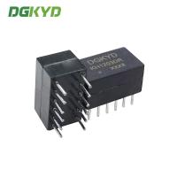 China KH1203DR 12-Pin 100BASE-TX SMD Ethernet Transformer with 2-Pair Core and DIP Mounting for Network Applications for sale