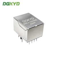 China Single port Tab Down Shielded rj45 Cat5 Modular jack connector, 10/100 BASE lan connector for sale