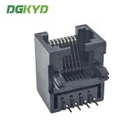 China DGKYD53211188IWA1DY1017 RJ45 Connector 8P8C All Plastic 1x1 Interface 15.1mm Length Without LED for sale