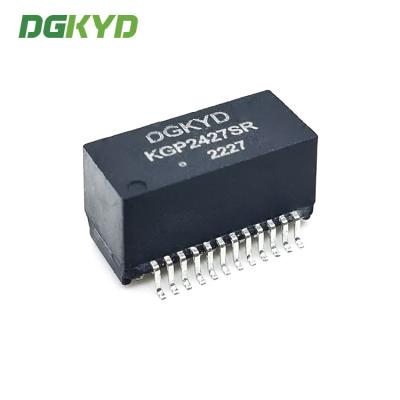 China KGP2427SR 24PIN 1000BASE-TX DIP Ethernet Transformer for Network LAN Magnetic Modules for sale