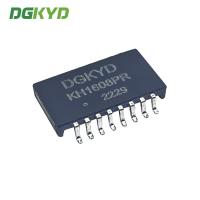 China KH1608PR 100BASE-TX Ultra-Thin Ethernet Transformer 100M Ethernet Filter 16PIN SMD for sale