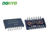 China KH1608PR 100BASE-TX Ultra-Thin Ethernet Transformer 100M Ethernet Filter 16PIN SMD for sale