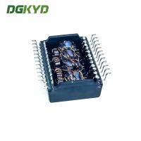China KTGP2404SR 1000BASE-TX Integrated Ethernet Transformer Gigabit POE 24PIN SMD for sale