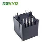 China KRJ-5224GYWKNL 180 Degree RJ45 Connector with LED Indicators 15.1mm Length -40℃ to +85℃ Operating Temperature for sale