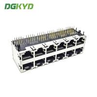 China DGKYD59212688DE3A1DB4C048 Multi-Port RJ45 Stacked Ethernet Socket 2X6 for sale