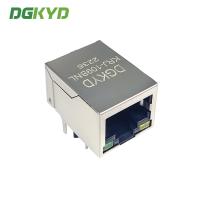 China KRJ-109BNL RJ45 Single Port Connector with Internal Filter 21.3mm Length 1500Vrms Isolation for sale