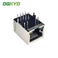 China KRJ-109BNL RJ45 Single Port Connector with Internal Filter 21.3mm Length 1500Vrms Isolation for sale