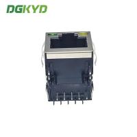 China DGKYD211Q340FD2A4D2 2.5G Port Upward Connector PCB Modular Jack RJ45 Shielded 8-Position Network Interface for sale