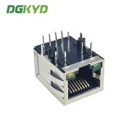 China DGKYD KRJ-803NL 8P8C RJ45 Female Connector with Transformer Cat5 10/100 Base-T for sale
