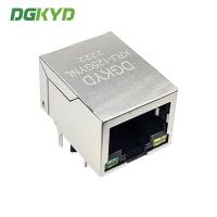China KRJ-125GYNL RJ45 100M Integrated Filter Network Connector 8PIN Shielded with LED for sale