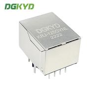 China KRJ-125GYNL RJ45 100M Integrated Filter Network Connector 8PIN Shielded with LED for sale