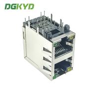 China DGKYD59212188DB1A1DY1C022 5921 Series Network Port Socket 2X1 With Isolation Spring for sale