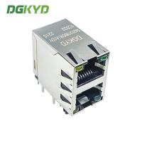 China DGKYD59212188DB1A1DY1C022 5921 Series Network Port Socket 2X1 With Isolation Spring for sale