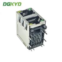 China DGKYD59212188DB1A1DY1C022 5921 Series Network Port Socket 2X1 With Isolation Spring for sale