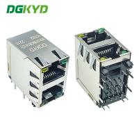 China DGKYD59212188DB1A1DY1C022 5921 Series Network Port Socket 2X1 With Isolation Spring for sale