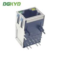 China DGKYD311Q070DC2A4DN 25.4mm Network Interface Connector Single Port Gigabit Filter Integrated Transformer 10PIN for sale
