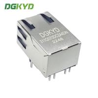 China DGKYD311Q070DC2A4DN 25.4mm Network Interface Connector Single Port Gigabit Filter Integrated Transformer 10PIN for sale