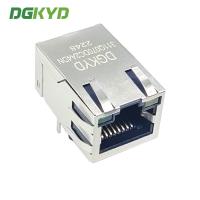 China DGKYD311Q070DC2A4DN 25.4mm Network Interface Connector Single Port Gigabit Filter Integrated Transformer 10PIN for sale