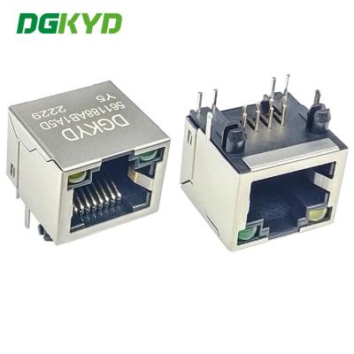China DGKYD RJ45 Connector 56 Series 8P8C Shielded Without Filter 10/100/1000BASE-T for sale